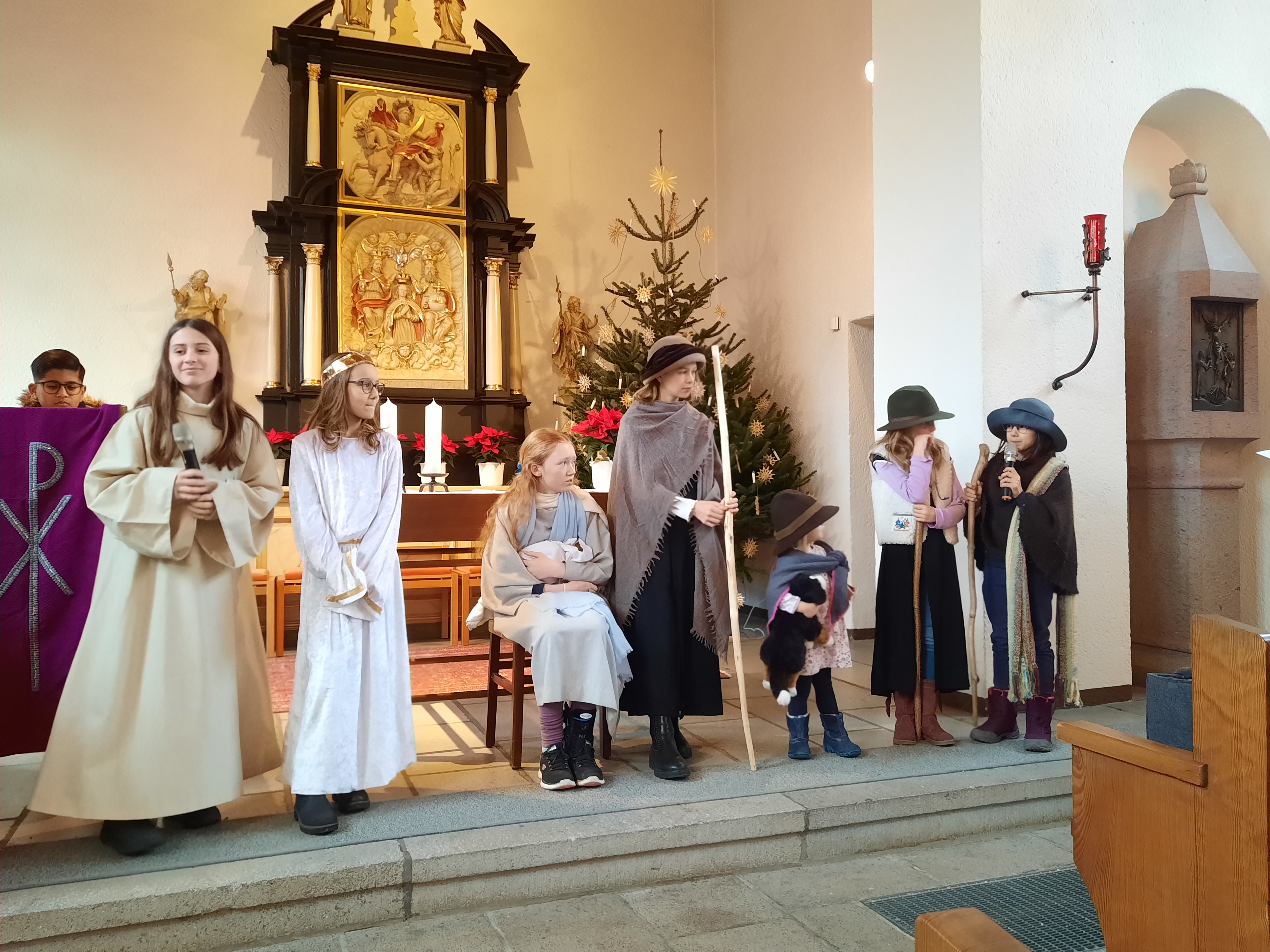 Pfarrei Maria Himmelfahrt im Taunus: Krippenspiel 2024